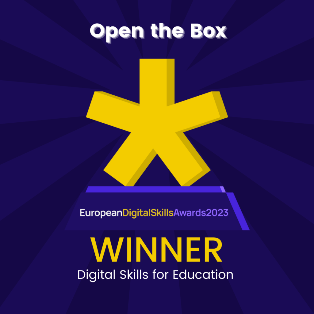Open the Box ha vinto gli European Digital Skills Awards! - Open the ...